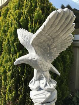 Statue Adler, Stein, schöne Skulptur - Houseandgarden.shop - dé webshop ...